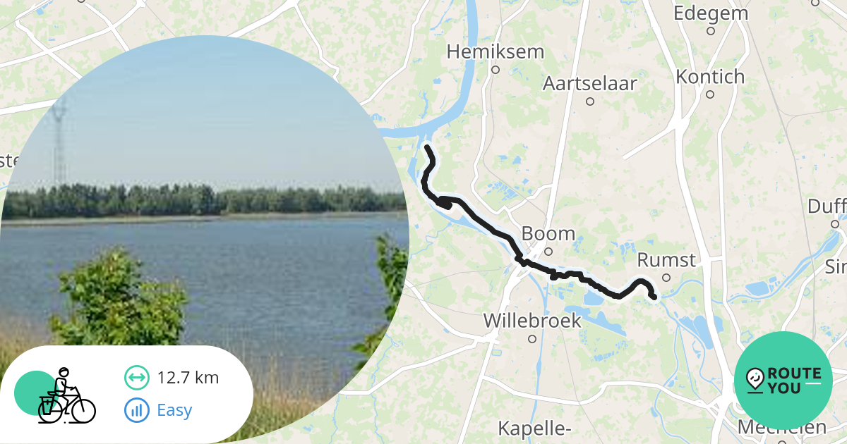 (06) Rupel: van haar monding in de Schelde -Rupelmonde- tot de ...