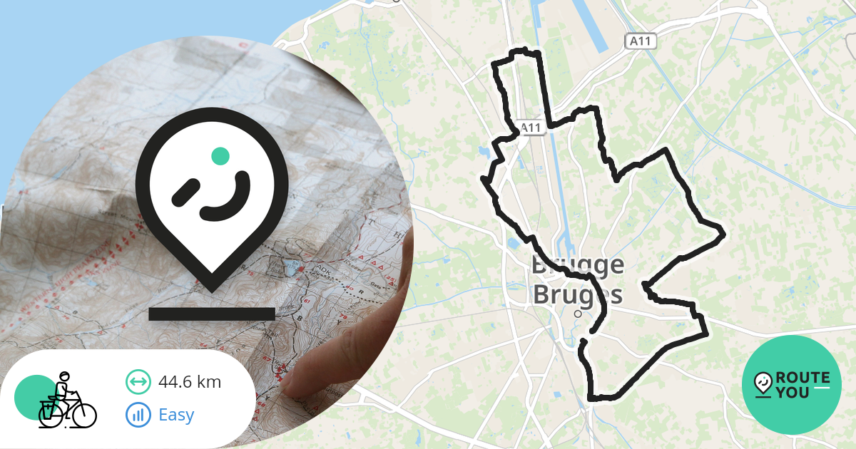 Lissewege Damme - Recreatieve fietsroute | RouteYou