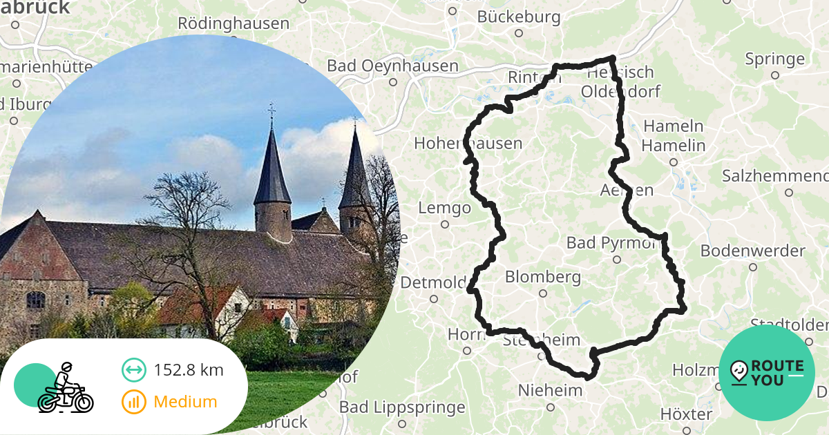 Kalletal - Motorradroute | RouteYou