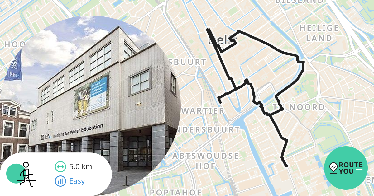 Wandeltocht door Delft - Wandelroute | RouteYou