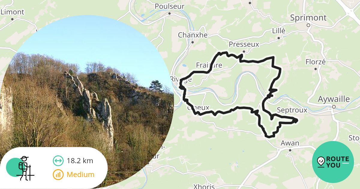 Over de heuvelkammen van de Amblève - Hikingroute | RouteYou