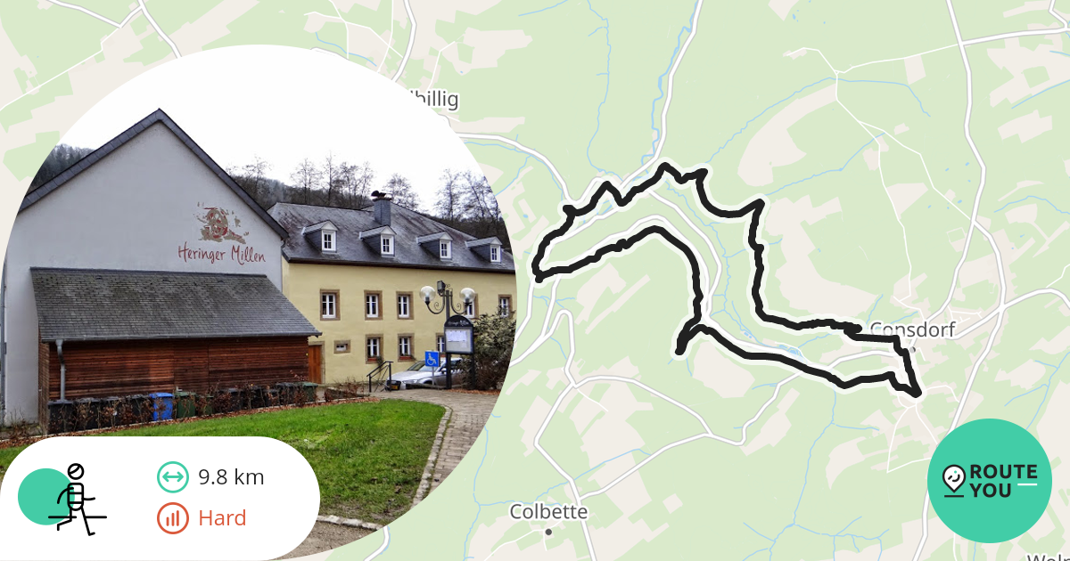Consdorf Wandeling naar Mullerthal - Recreatieve wandelroute | RouteYou