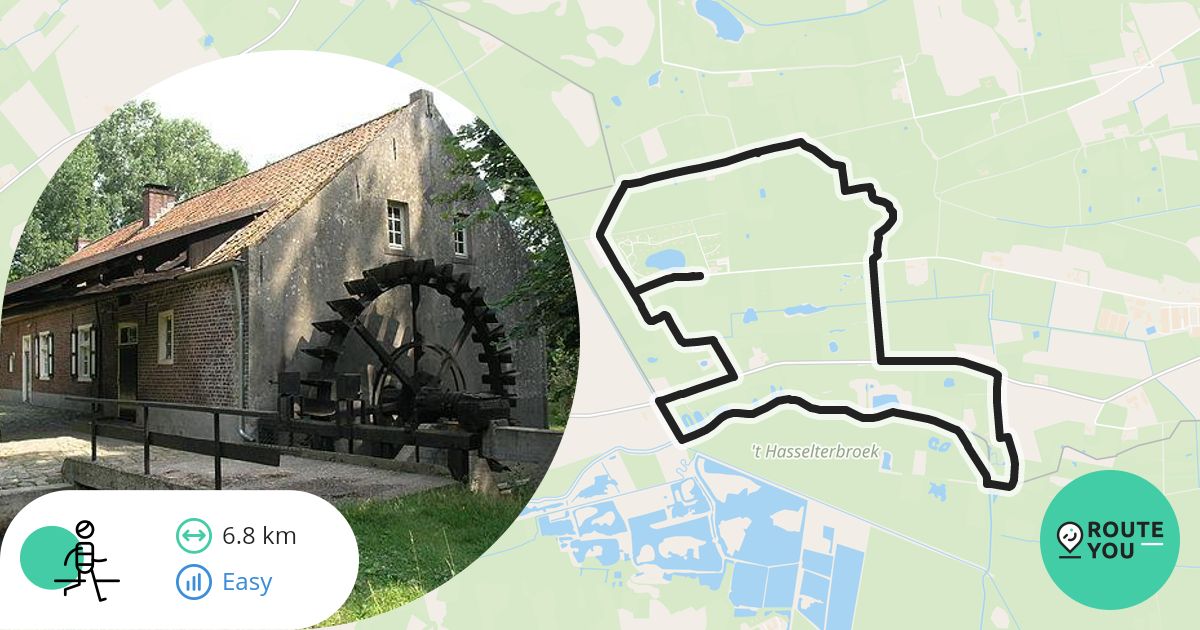 6.81 stramproy vosseven - Recreatieve wandelroute | RouteYou