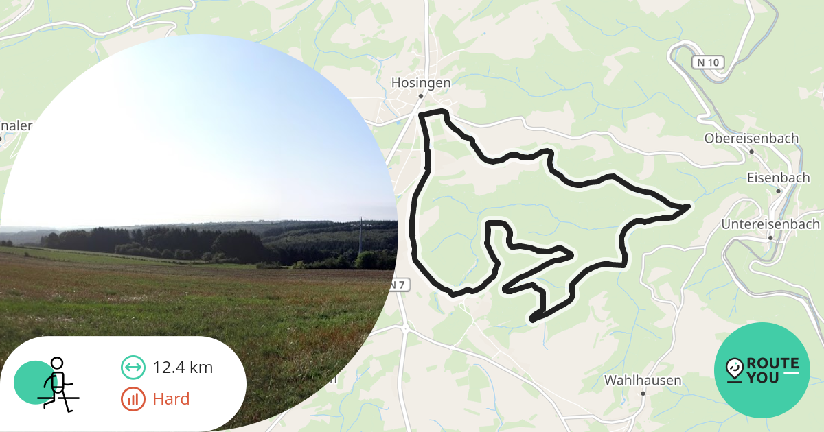 Hosingen - Wandelroute | RouteYou