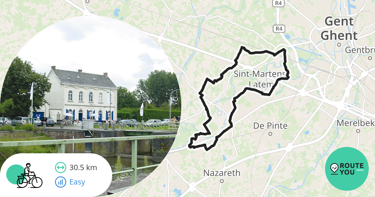 Astene (kort) - Recreatieve fietsroute | RouteYou
