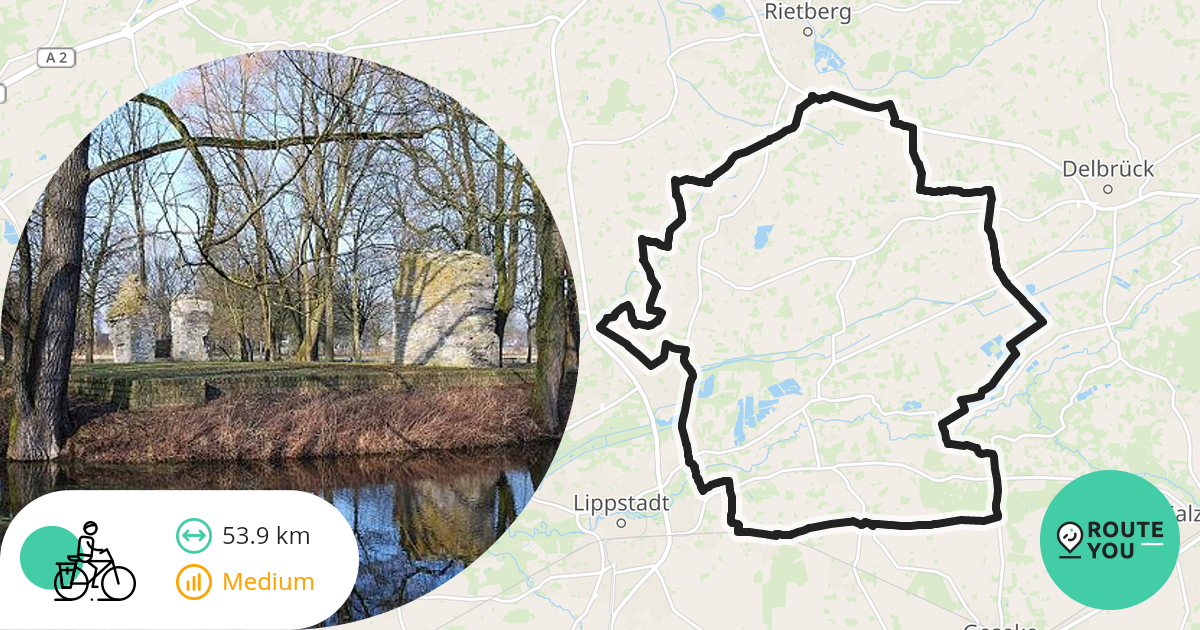 Die Umgebung entlang Grafschaft Rietberg entdecken - Freizeit ...