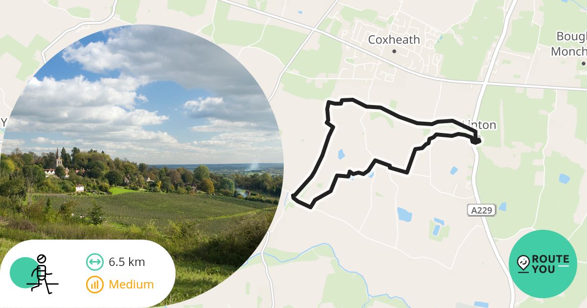 Linton: walking around 'probably the most attractive village in Kent ...