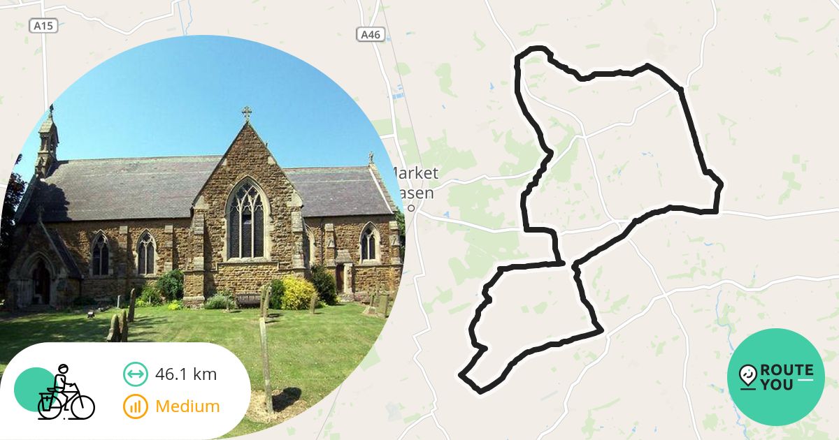 Brookenby Church by bike - Recreational cycle route | RouteYou