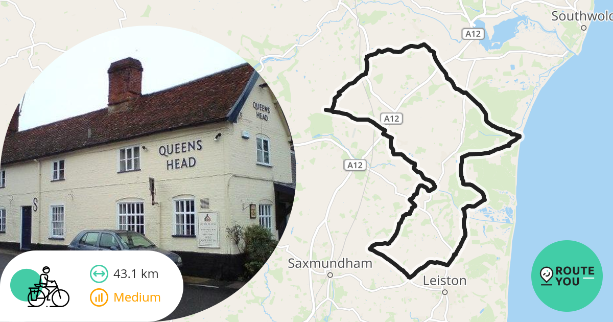 Discover the scenic coastal beauty of Dunwich on a leisurely bike ride ...