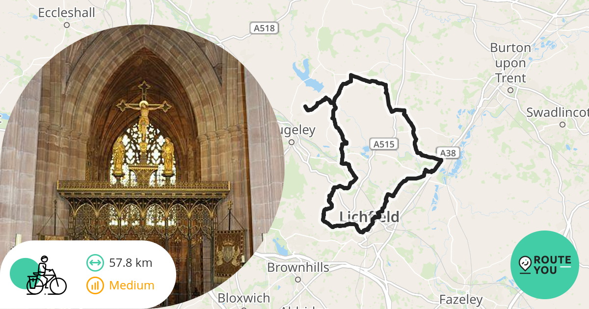 Discover Lichfields Scenic Bike Trail through Beautiful Countryside ...