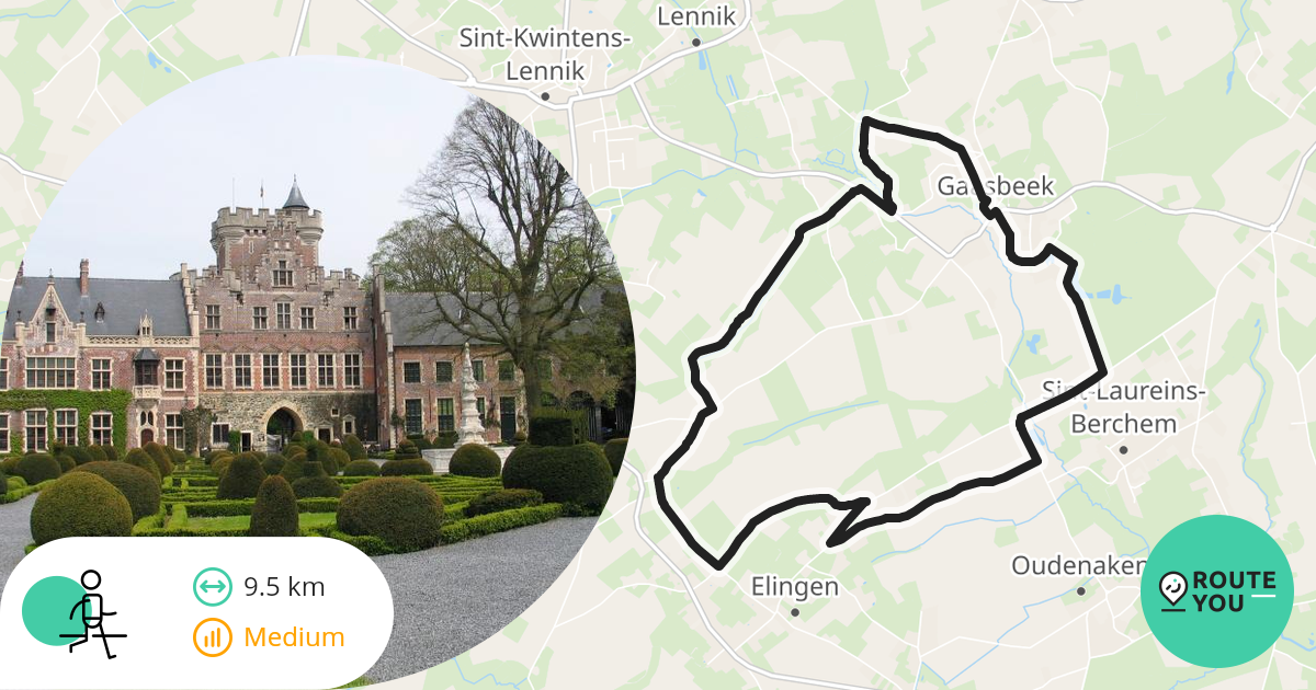 Ontdek Lennik - Wandelroute | RouteYou