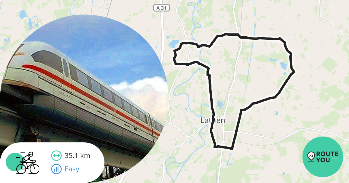 Die Umgebung entlang Transrapid-Versuchsanlage Emsland entdecken ...