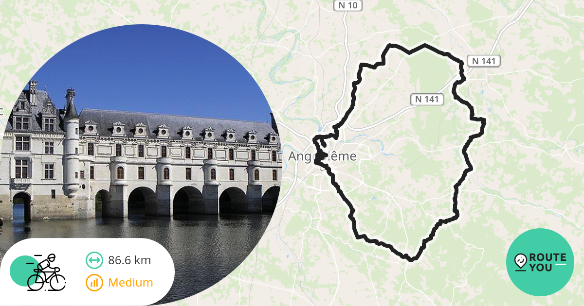 Monter et descendre vers Centre National de la Bande Dessinée et de l'Image - Parcours de vélo ...