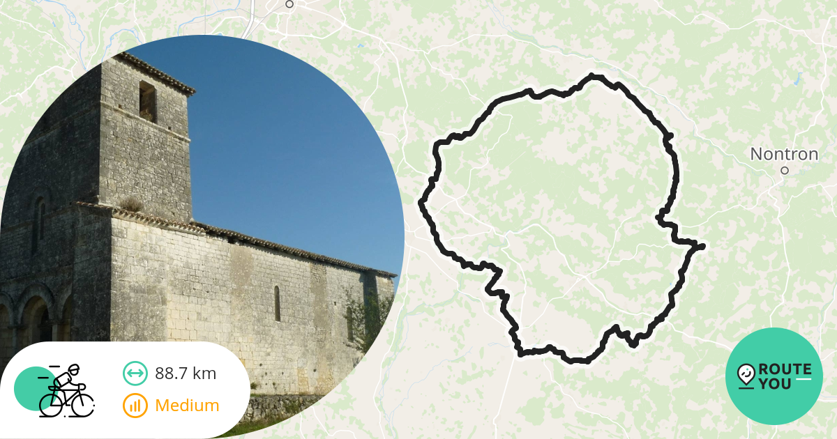 Découvrir les environs le long de La Quina - Parcours de vélo de route ...