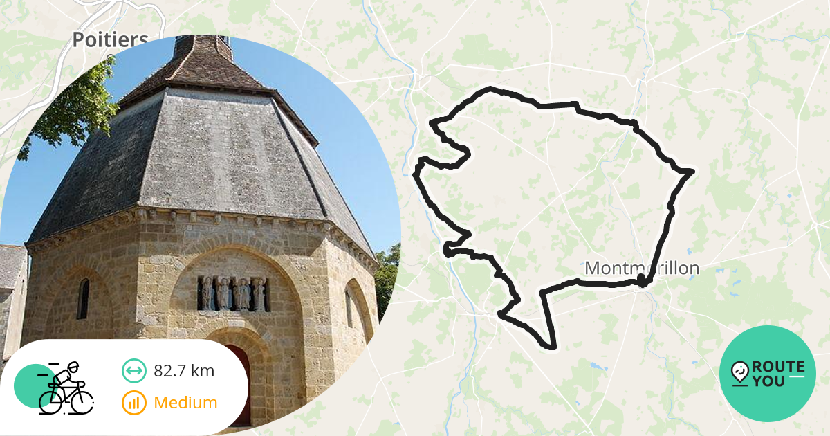 Tout simplement changer d'air: Octogone de Montmorillon - Parcours de ...