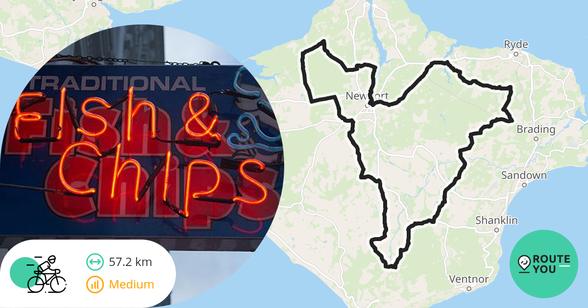 A knights tour and a castle: Carisbrooke Castle - Road bike route ...