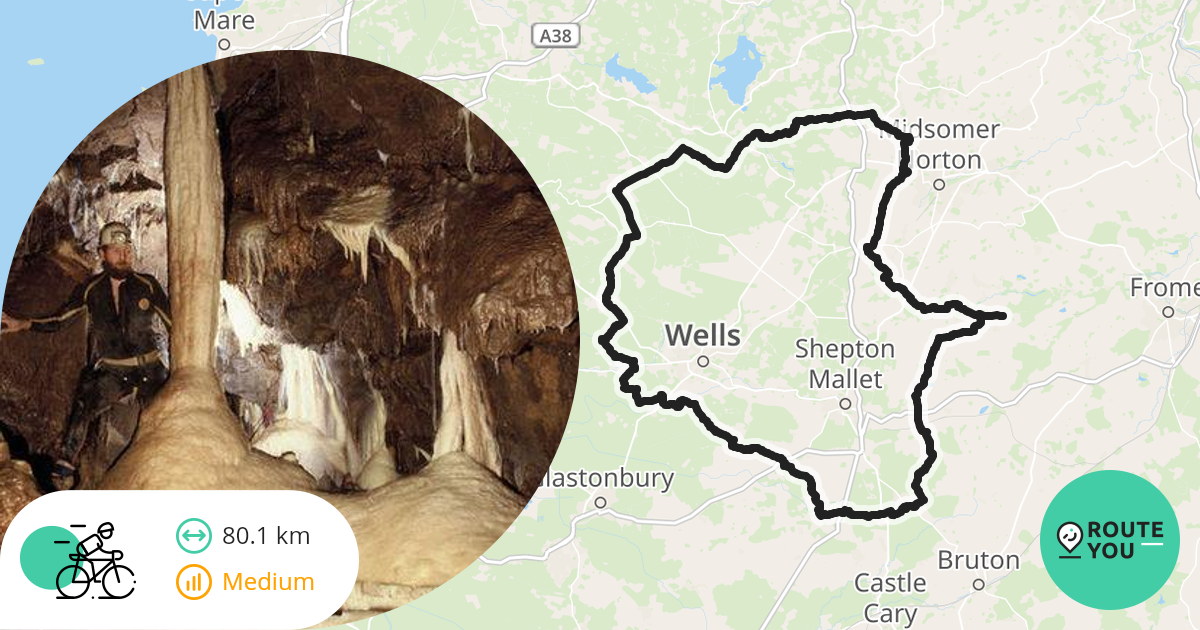 Train station Polsham railway station by bike - Road bike route | RouteYou