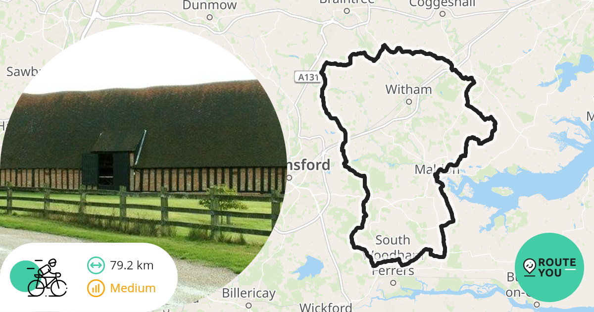 Train station Maldon East and Heybridge railway station by bike - Road ...