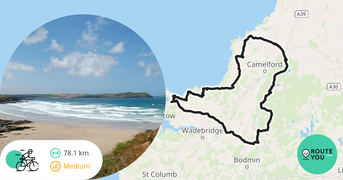 Taking a detour to Davidstow Circuit - Road bike route | RouteYou