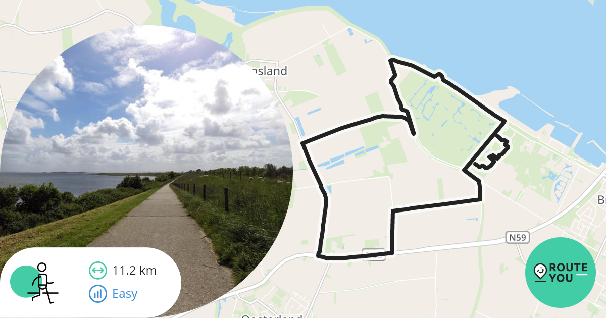 Bruinisse - Wandelroute | RouteYou