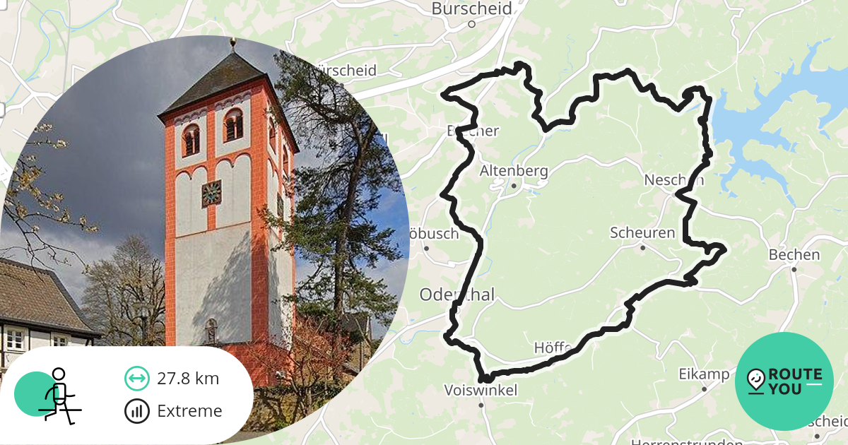 Odenthal: entdecken Sie diese Region entlang der schönsten Wege ...