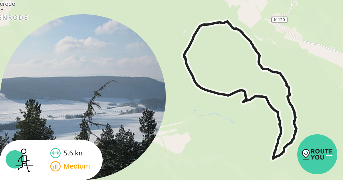 Höhepunkt in der Region Asbach-Sickenberg - Wanderweg | RouteYou