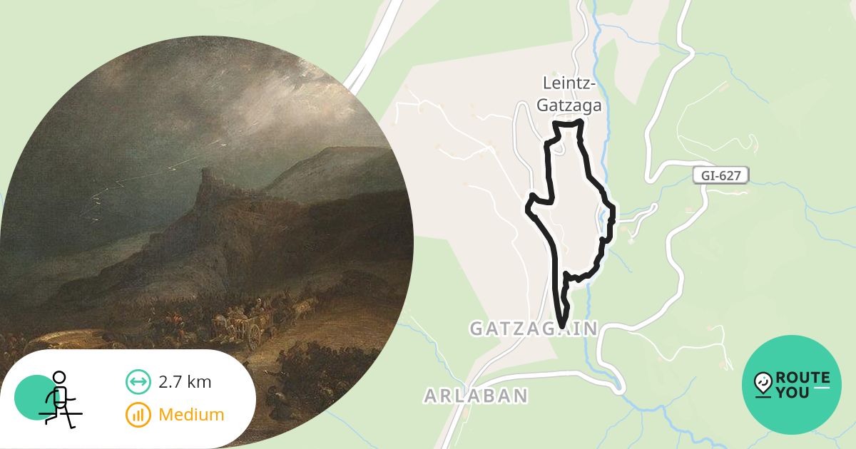 Camino por las Salinas de Léniz en Leintz-Gatzaga. - Ruta a pie | RouteYou