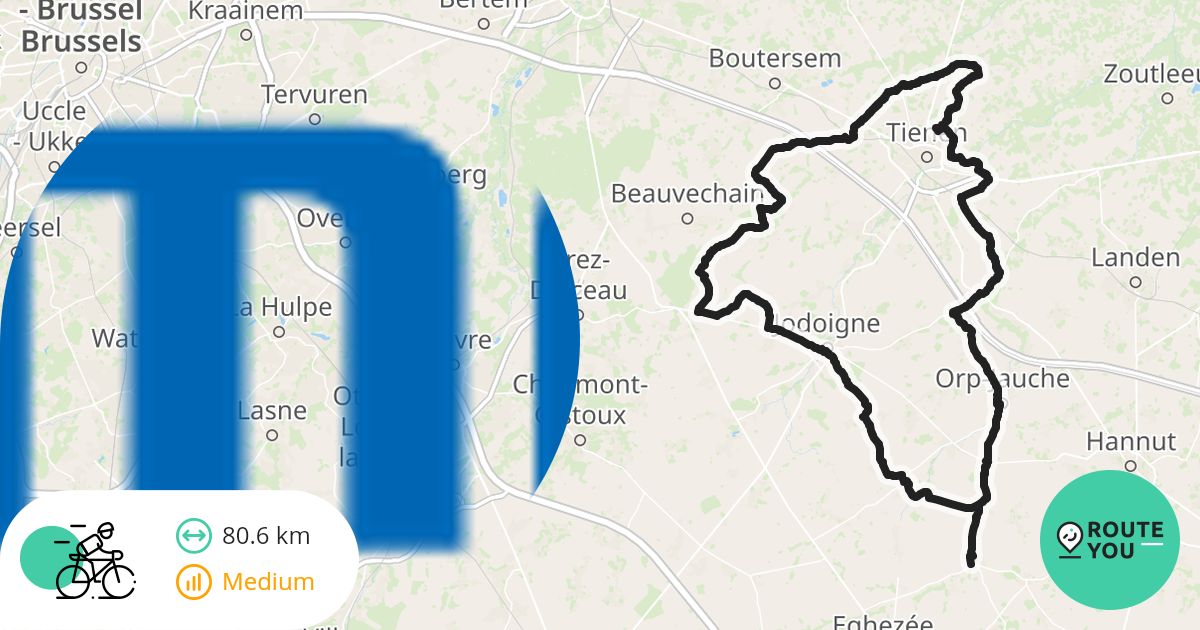 Ti’Light Classic 80km - Racefietsroute | RouteYou