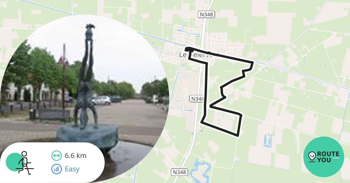 Wandelroute in en rond Lemelerveld - Wandelroute | RouteYou