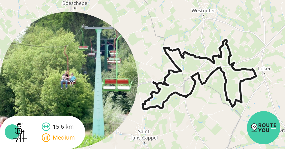 Rode berg naar zwarte berg en terug - Hikingroute | RouteYou