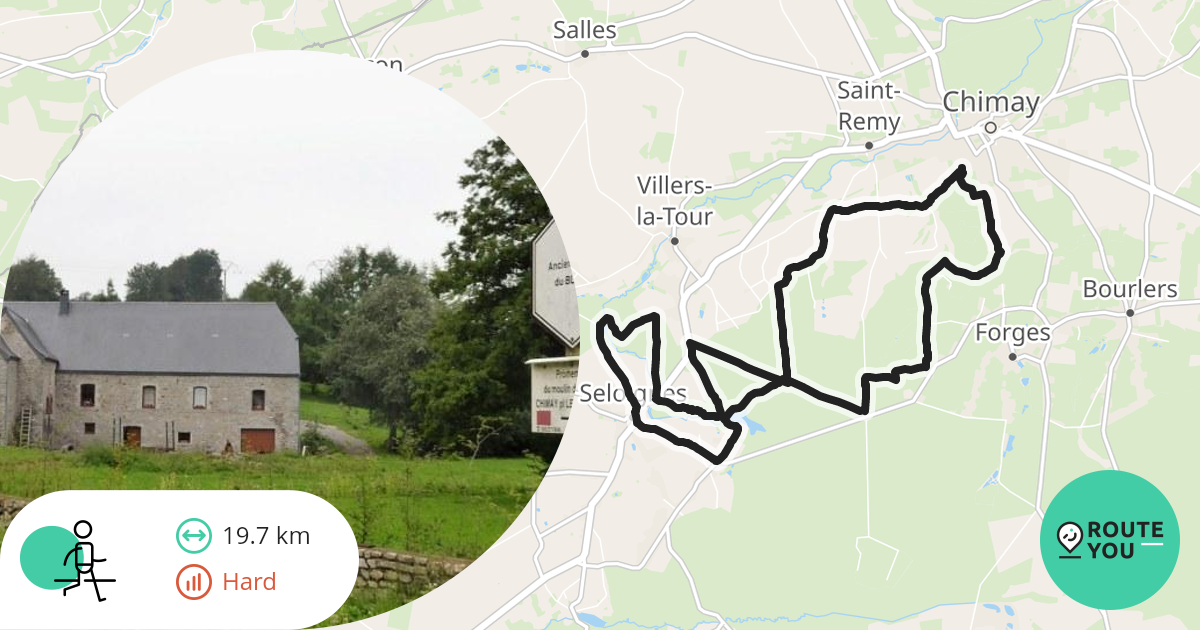 Foret du Pays de Chimay - Walking route | RouteYou