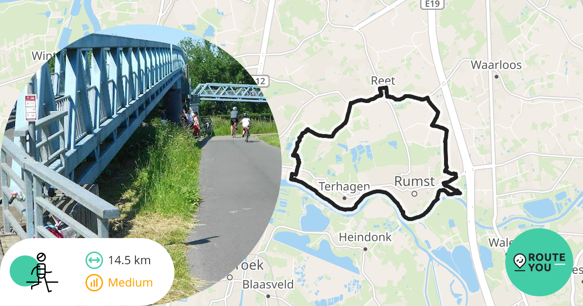 15k-hiking-route-reet-rumst-terhagen-boom - Recreatieve wandelroute ...