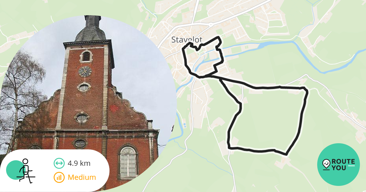 Stavelot - Wandelroute | RouteYou
