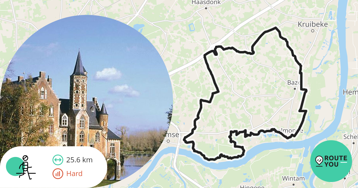 Dagstapper Rupelmonde - Recreatieve wandelroute | RouteYou