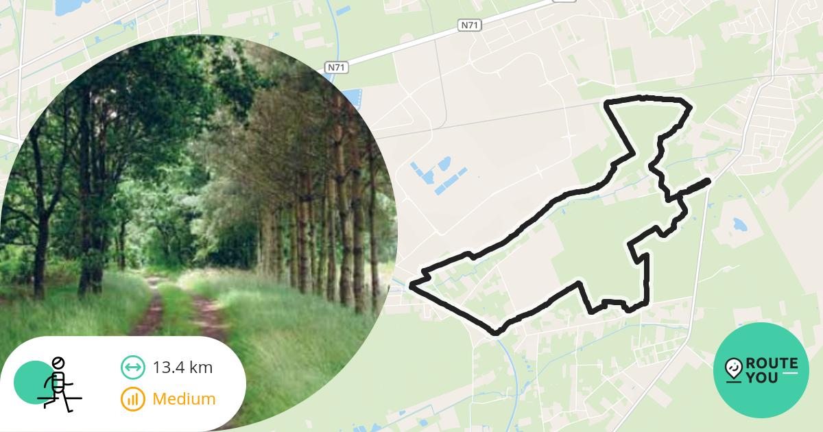 Door het Kattenbos en langs de Molse Nete in Lommel - Recreatieve ...