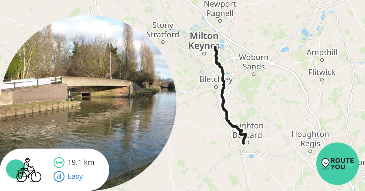 Grand Union Canal Cycling Route: Milton Keynes - Leighton Buzzard ...