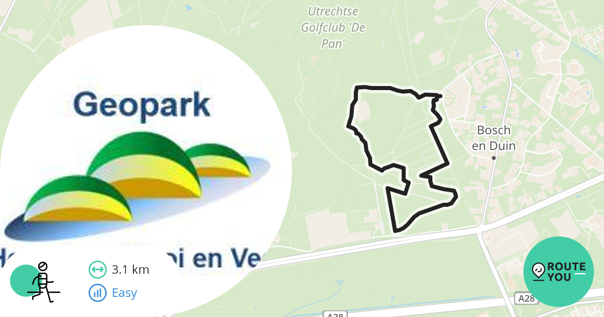 Geopad 120b-Zeist-Panbos - Recreatieve wandelroute | RouteYou