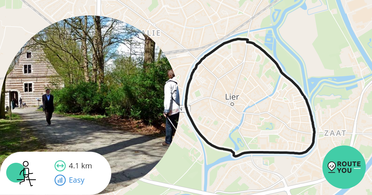 Stadsvest Lier - Wandelroute | RouteYou