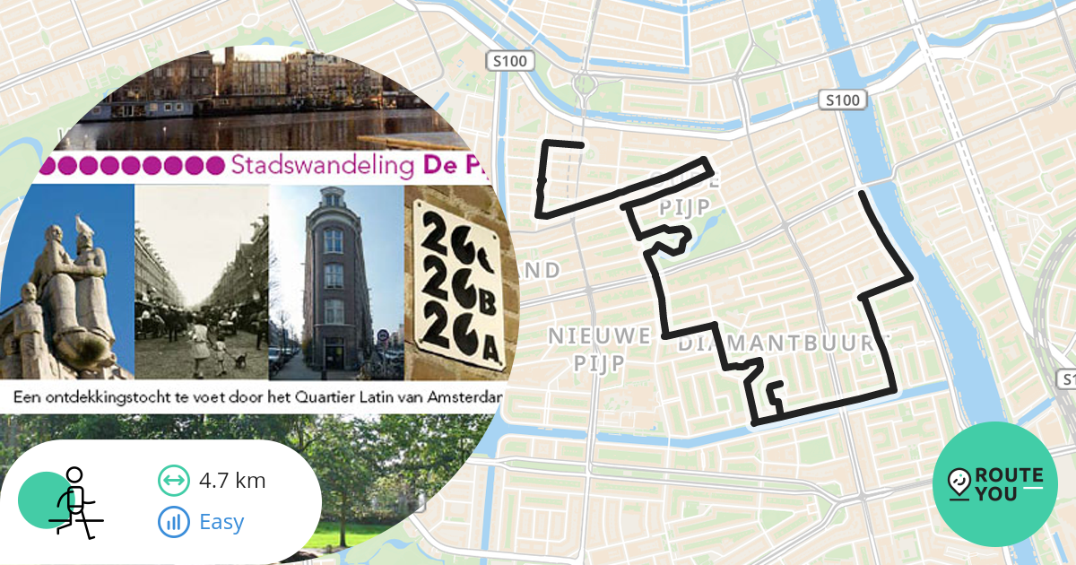 Amsterdam - Wandeling de Pijp - Wandelroute | RouteYou