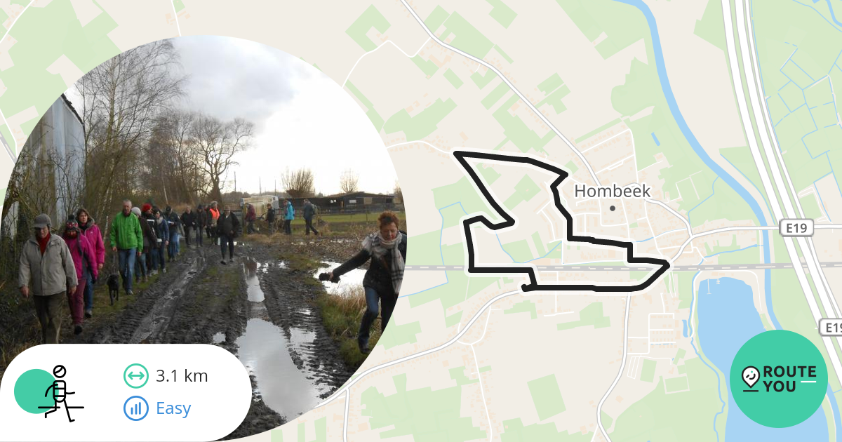 Wandeling in Hombeek - Recreatieve wandelroute | RouteYou