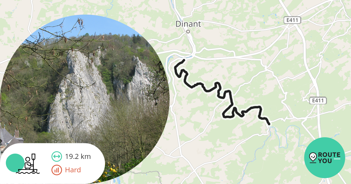 Afvaart van de Lesse, een klassieker - Kano-/kajakroute | RouteYou