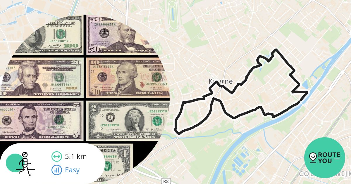 Stadswandeling Kuurne - Recreatieve wandelroute | RouteYou
