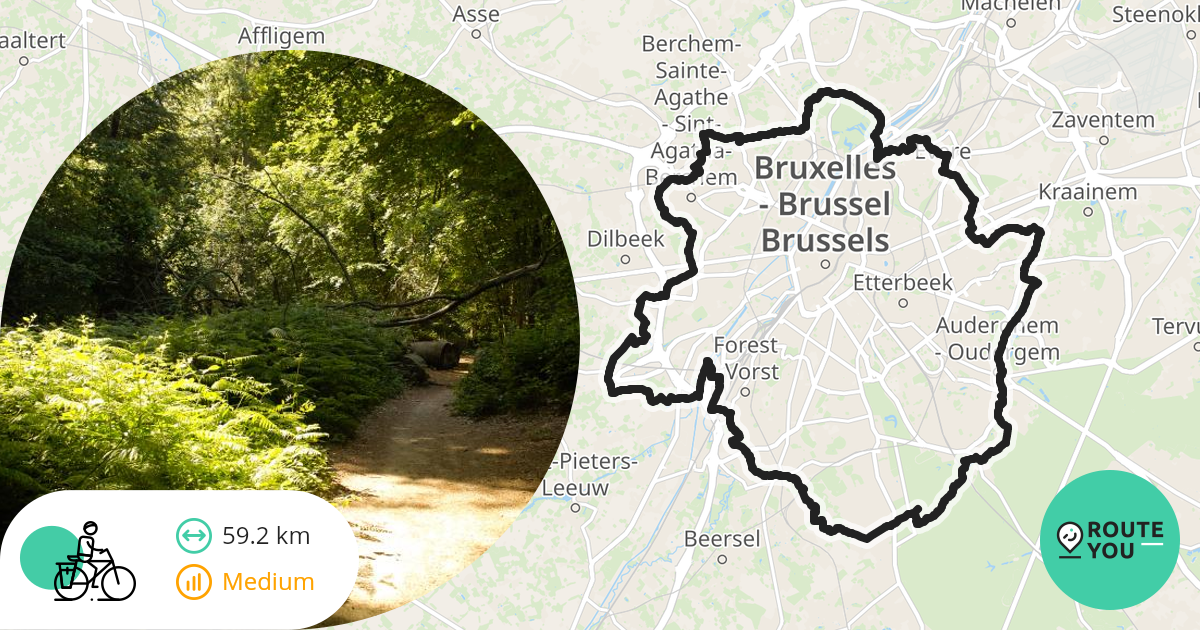 De groene wandeling - Fietsroute | RouteYou