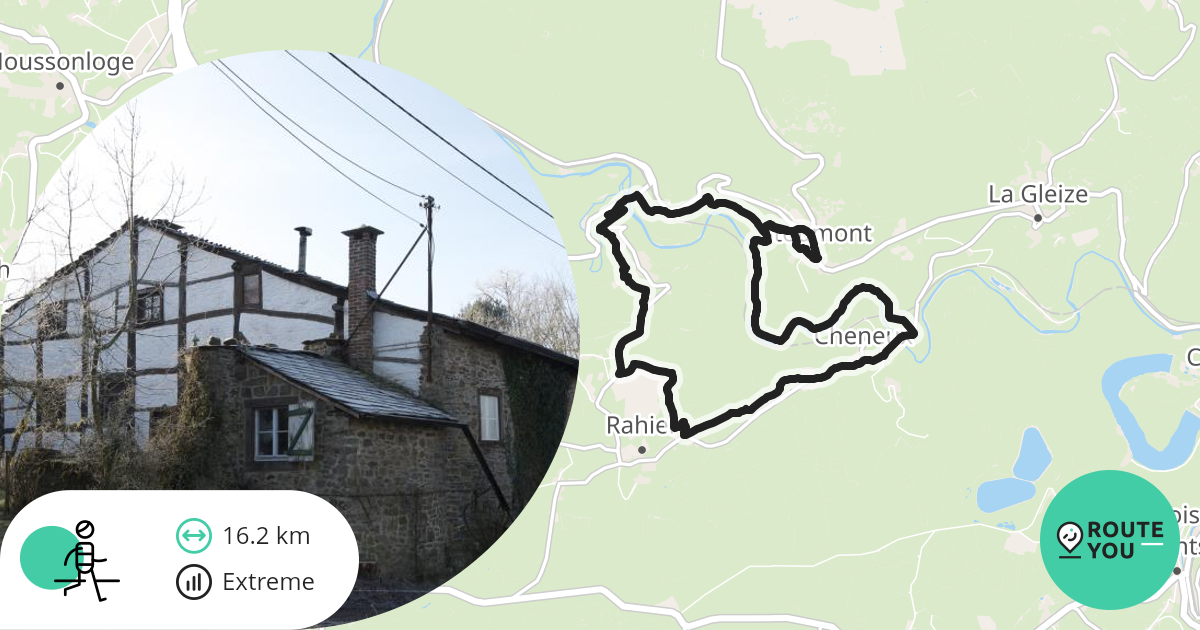 Avontuurlijk Stoumont - Recreatieve wandelroute | RouteYou