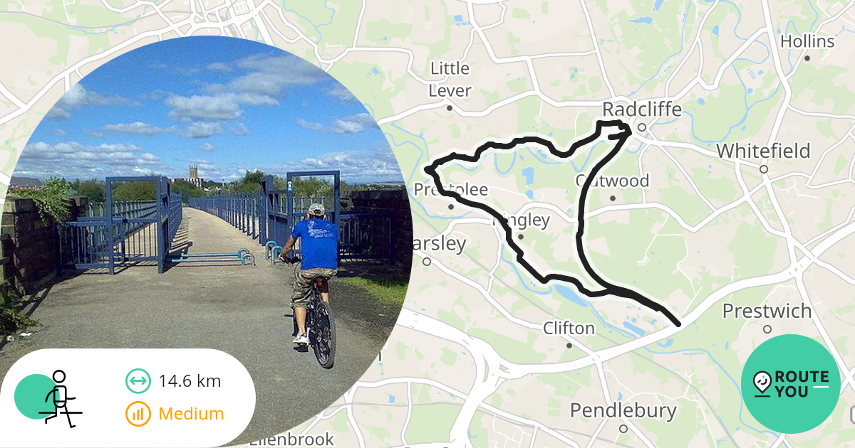 Radcliffe, Outwood, Canal - Walking route | RouteYou