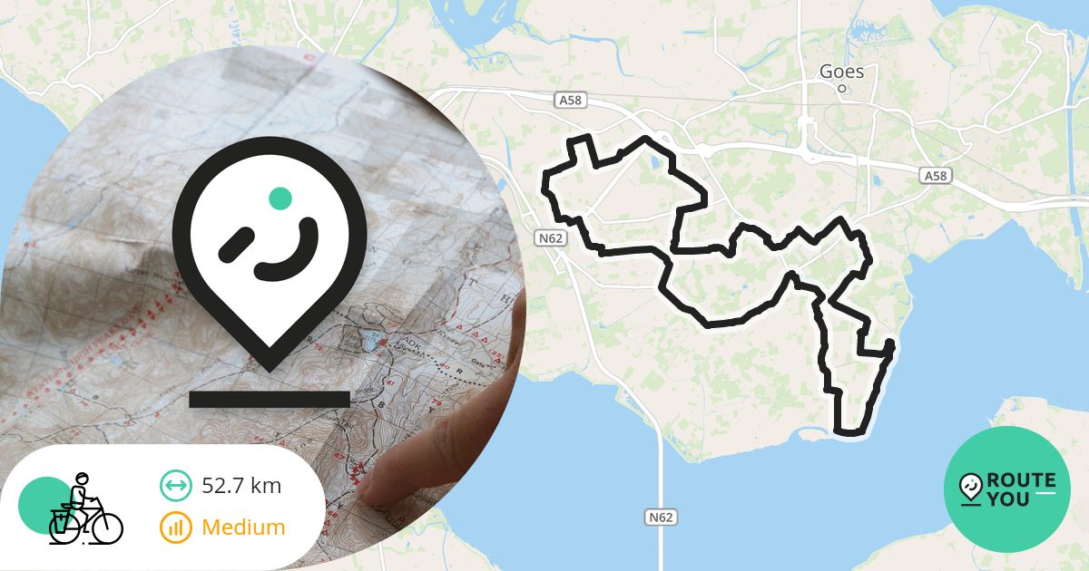 Zak van Zuid-Beveland - Recreatieve fietsroute | RouteYou