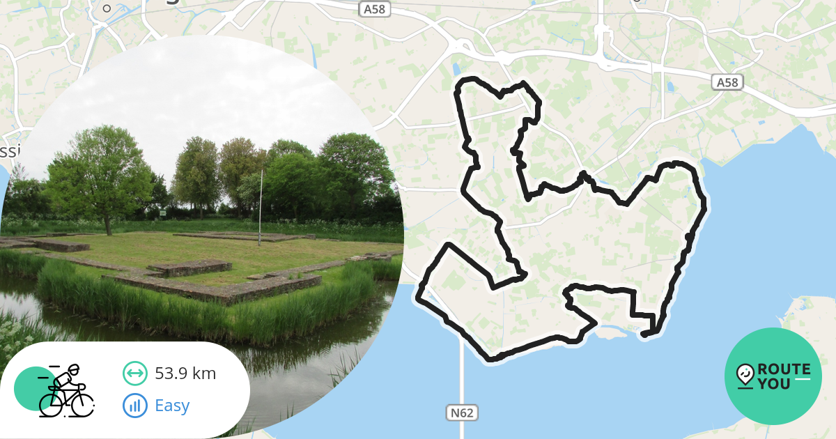 Zak van Zuid-Beveland - Racefietsroute | RouteYou