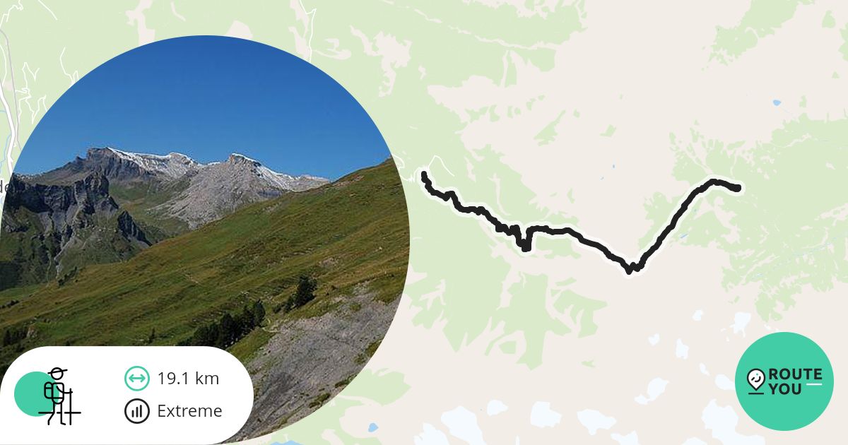 Rotstock hut - Hiking route | RouteYou