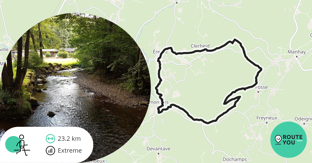 Erezée - Wandelroute | RouteYou