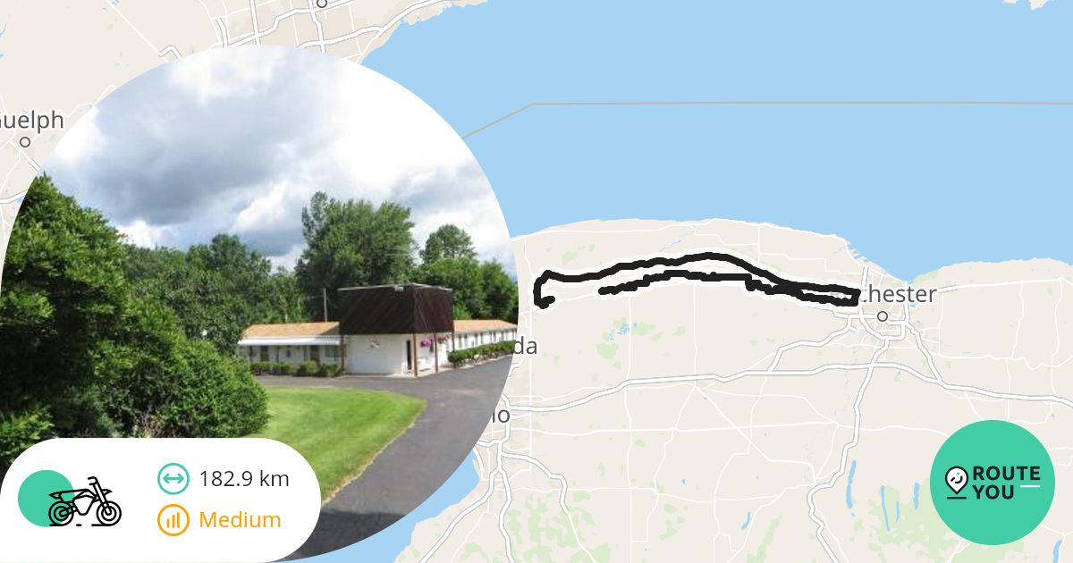 WNY's Erie Canal Loop - Touring motorcycle route | RouteYou